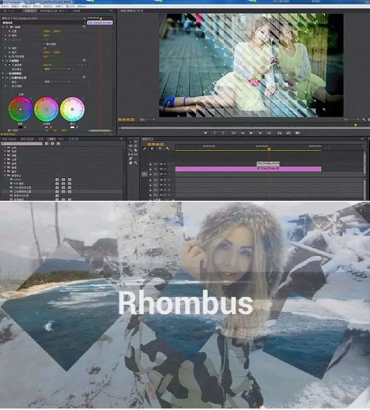 3000组视频遮罩转场效果 带使用教程 支持（AE PR FCPX edius等）-后期自修室